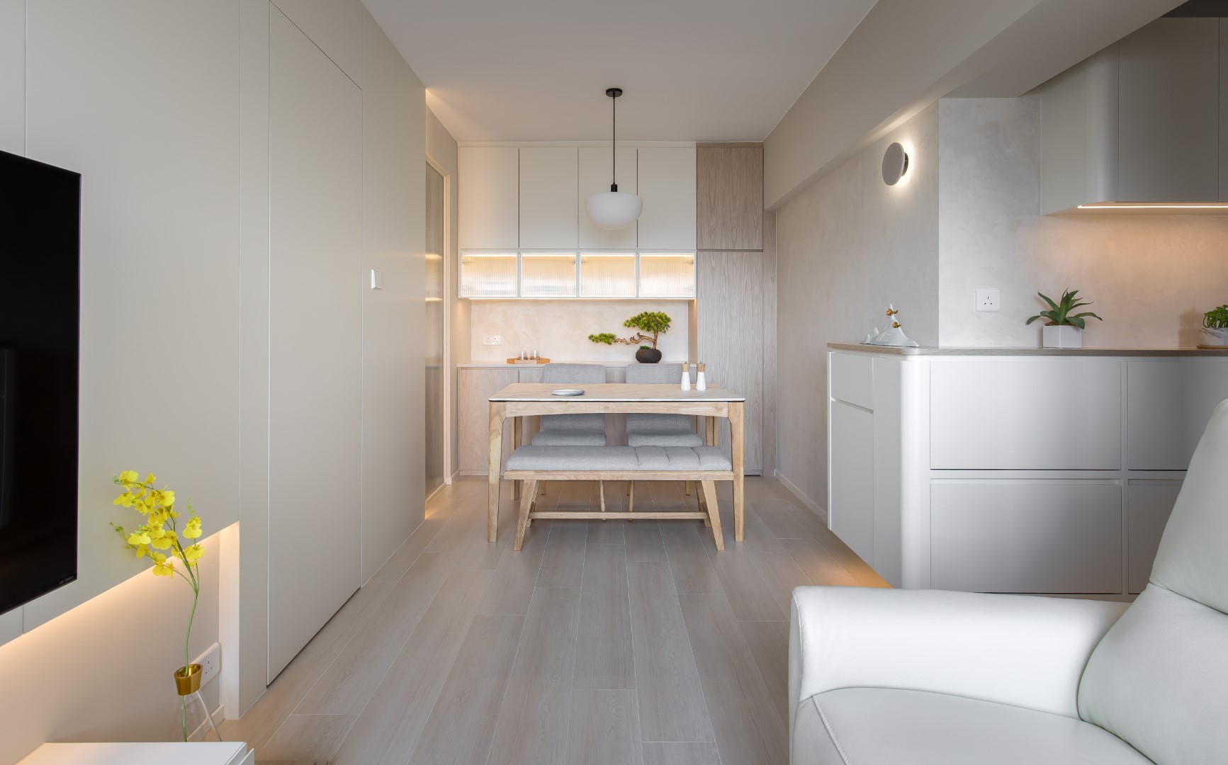 探索奶油風格：3個香港住宅的溫馨設計案例